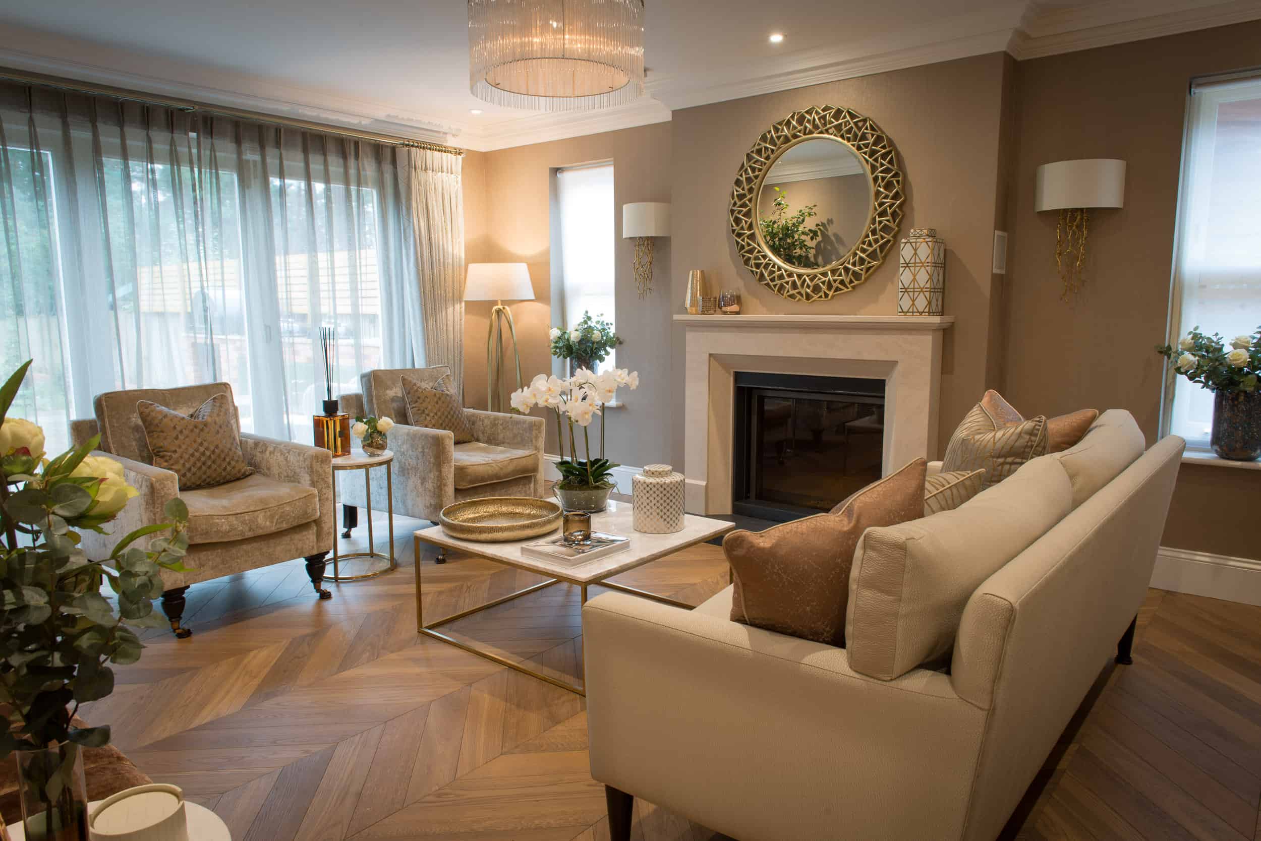Mid Tone Wood Floors | Urbane Living